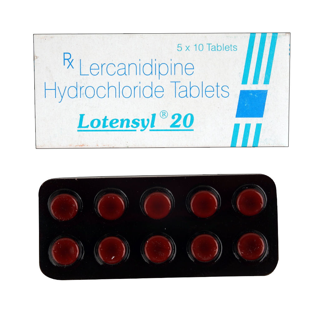 Buy Lotensyl 20Mg 10 Tablets Online at Best Prices | Wellness Forever