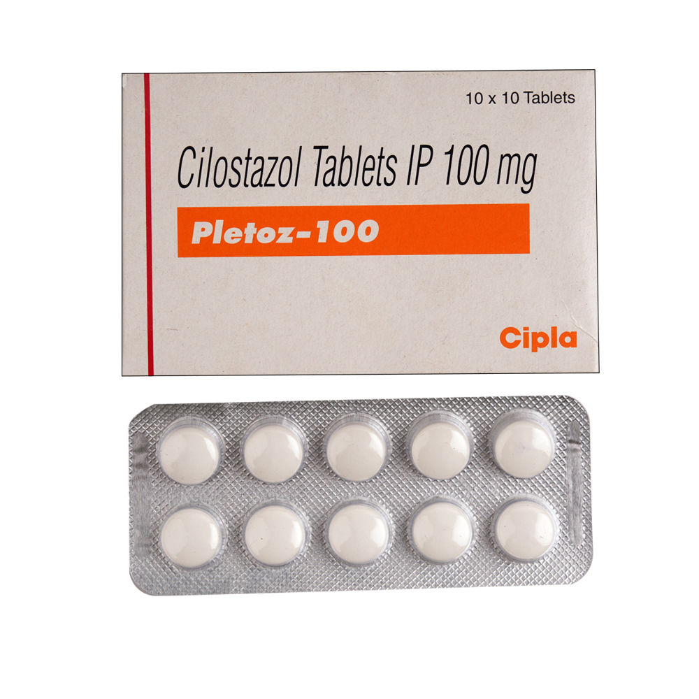 Buy Pletoz 100mg 10 Tablets Online at Best Prices | Wellness Forever
