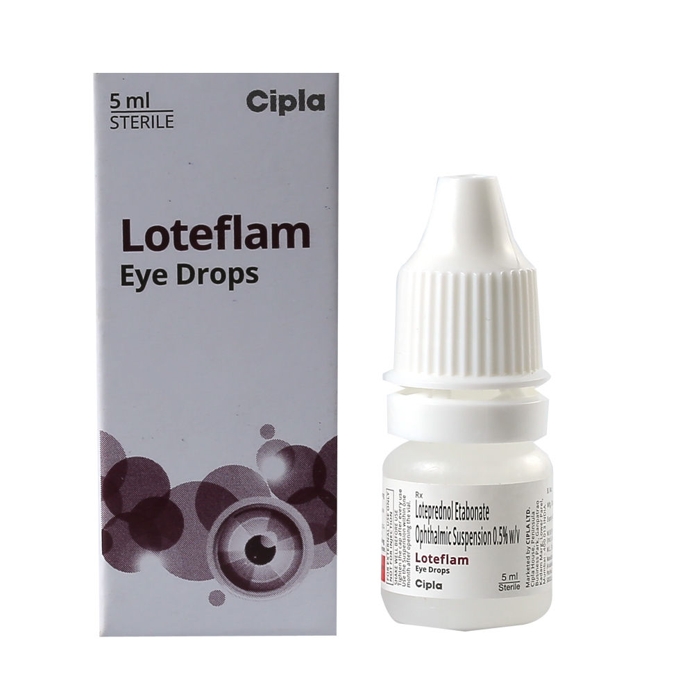 Buy Loteflam Eye Drops 5 ml Online at Best Prices | Wellness Forever