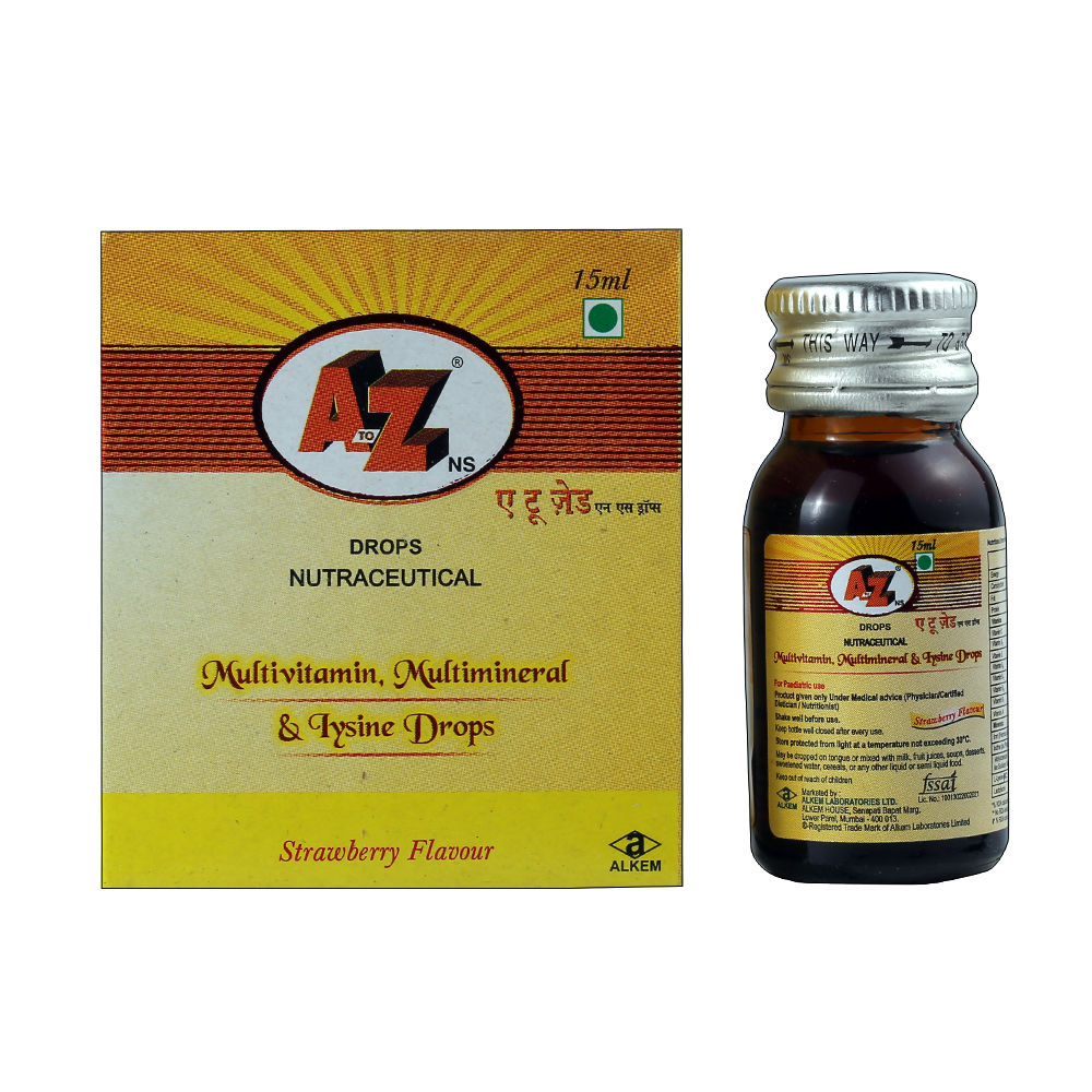 Buy A To Z Oral Drops 15 ml Online at Best Prices | Wellness Forever