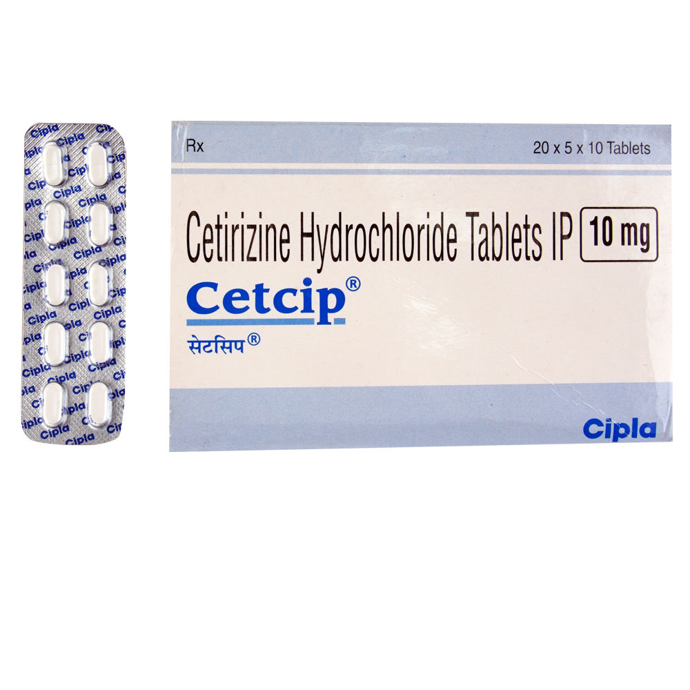Buy Cetcip 10 Tablets Online at Best Prices | Wellness Forever