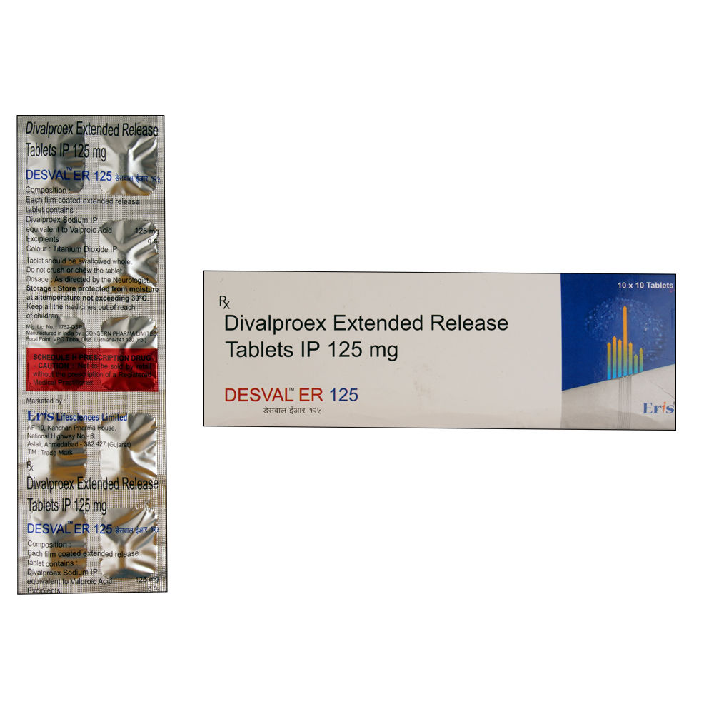 Buy Desval-Er 125Mg 10 Tablets Online at Best Prices | Wellness Forever