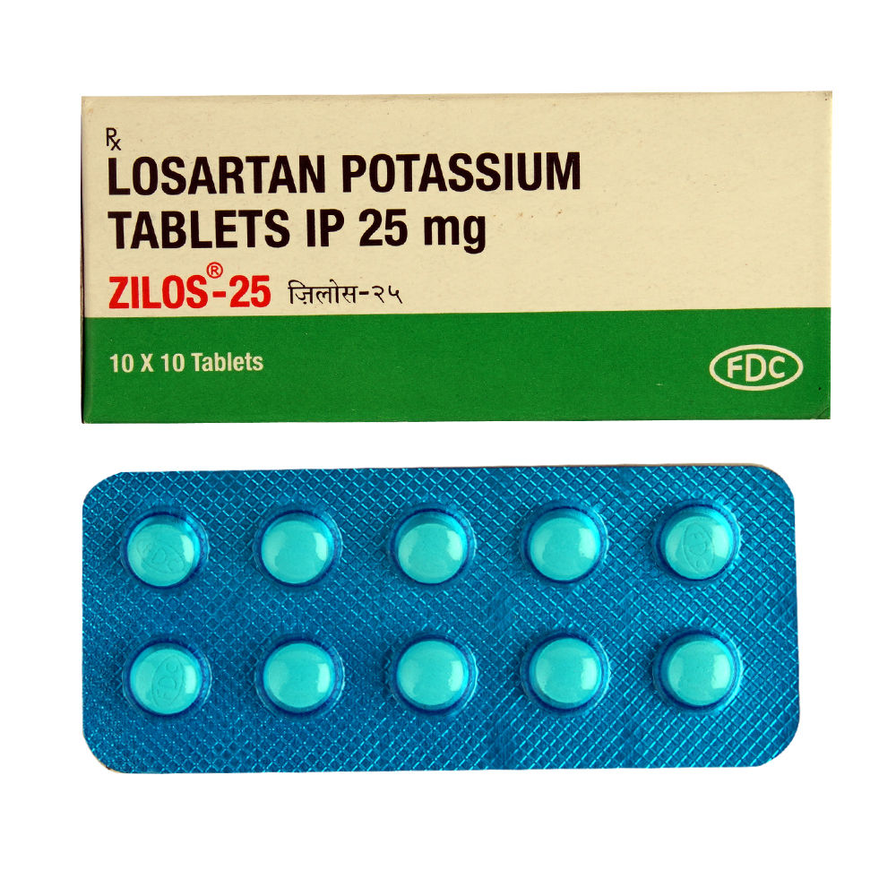 Buy Zilos 25mg 10 Tablets Online at Best Prices | Wellness Forever