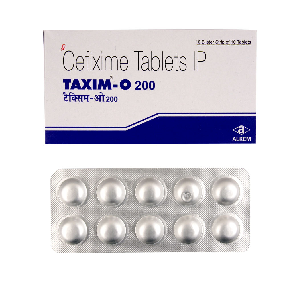 Buy Taxim-O 200mg 10 Tablets Online at Best Prices | Wellness Forever