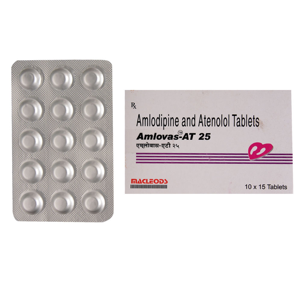 Buy Amlovas-AT 25mg 15 Tablets Online at Best Prices | Wellness Forever