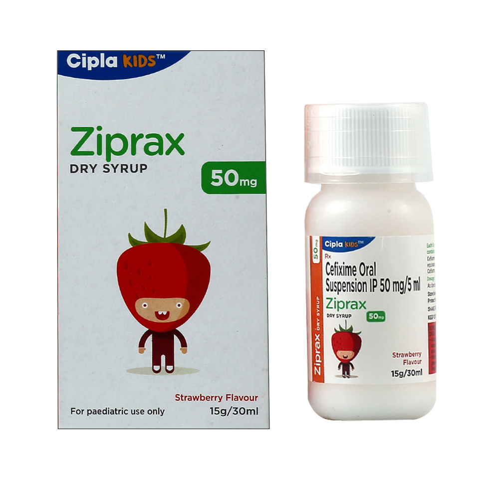 Buy Ziprax 50mg Syrup 30 ml Online at Best Prices | Wellness Forever