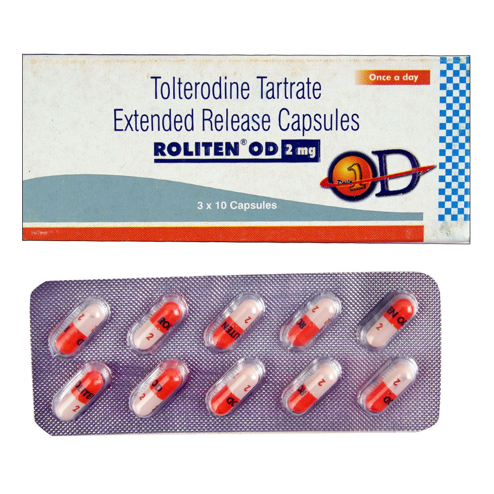 Buy Roliten-OD 2mg 10 Capsules Online at Best Prices | Wellness Forever