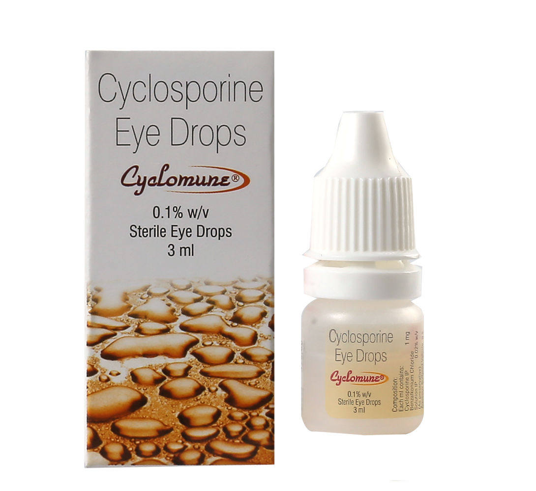 Buy Cyclomune 0.001 Eye Drops 3 ml Online at Best Prices | Wellness Forever