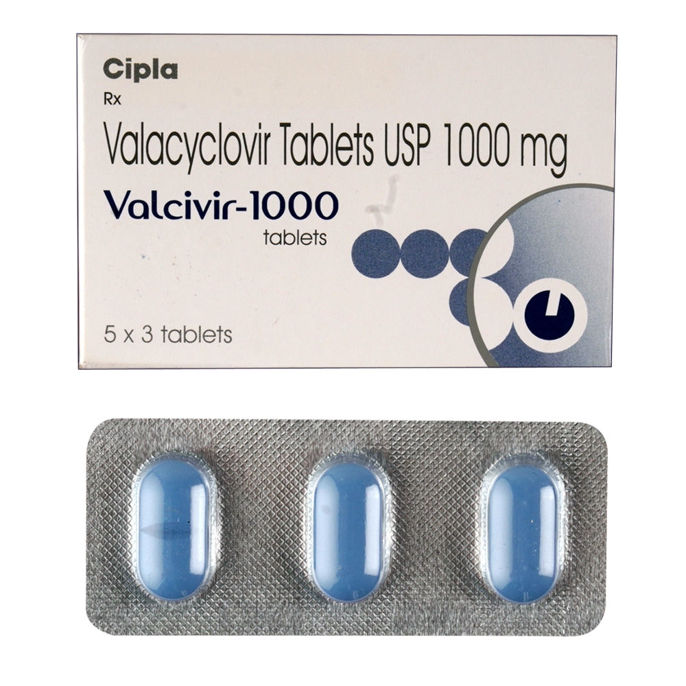 Buy Valcivir 1000mg 3 Tablets Online at Best Prices | Wellness Forever