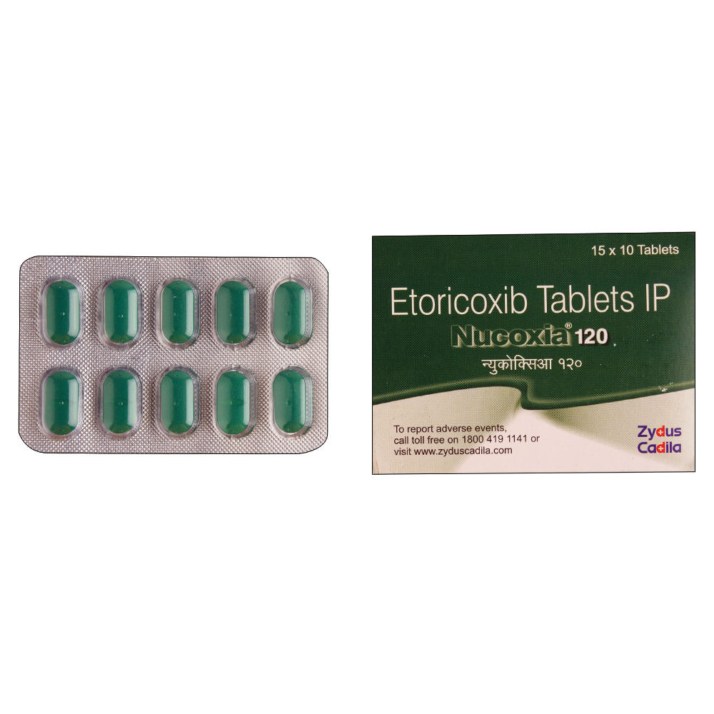 Buy Nucoxia 120mg 10 Tablets Online at Best Prices | Wellness Forever