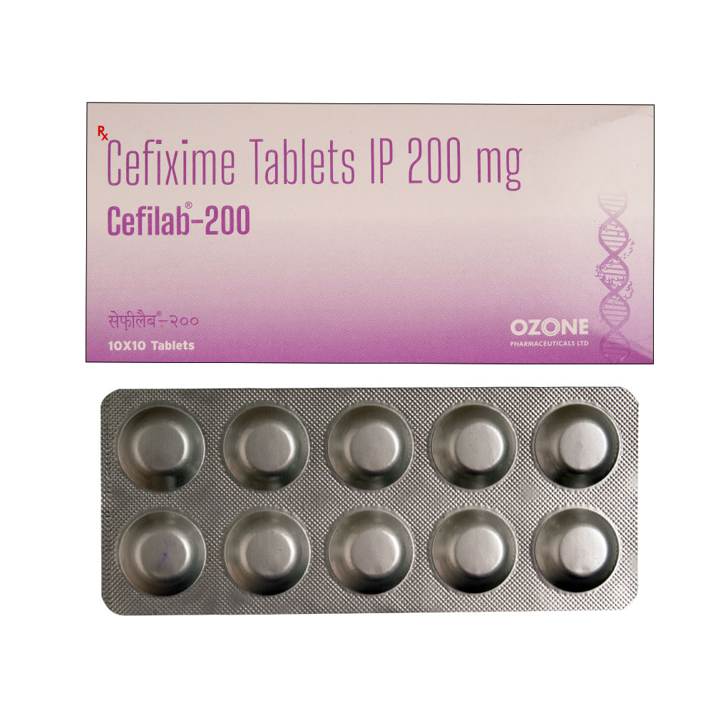 Buy Cefilab 200mg 10 Tablets Online at Best Prices | Wellness Forever