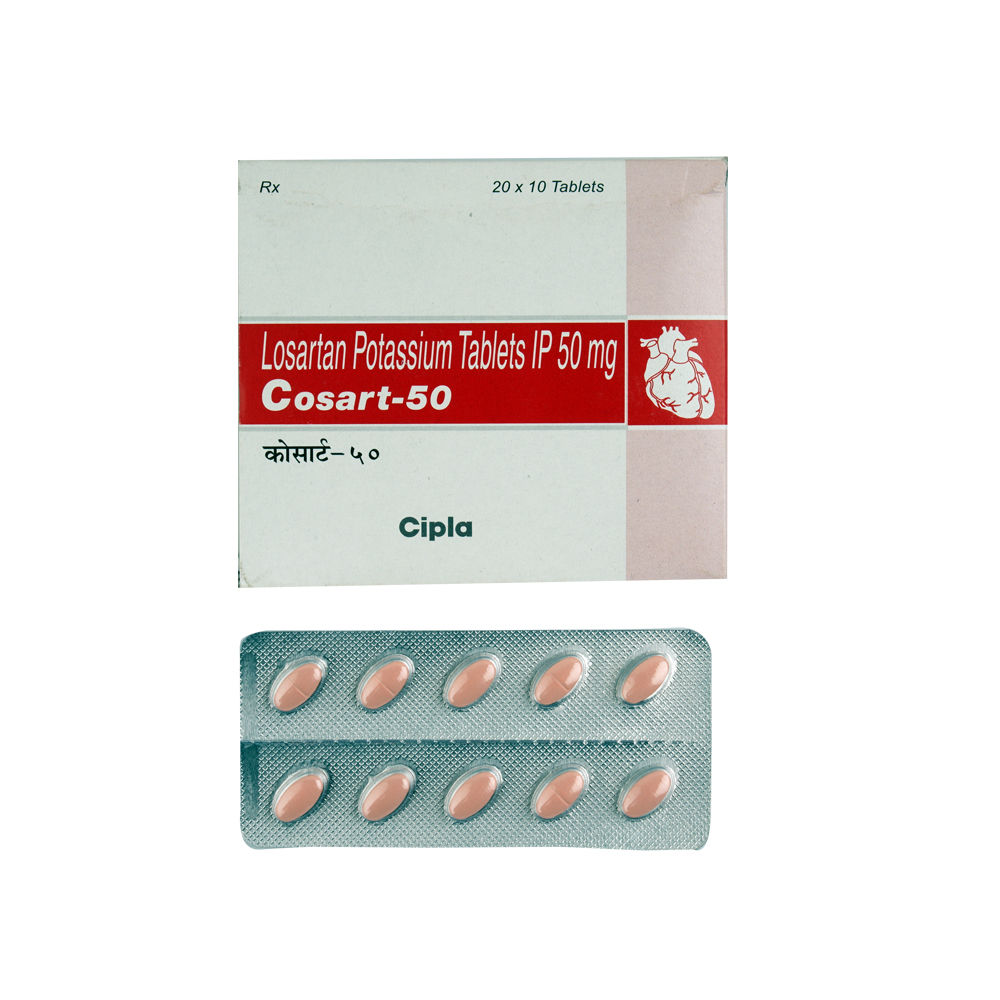 Buy Cosart 50mg 10 Tablets Online at Best Prices | Wellness Forever