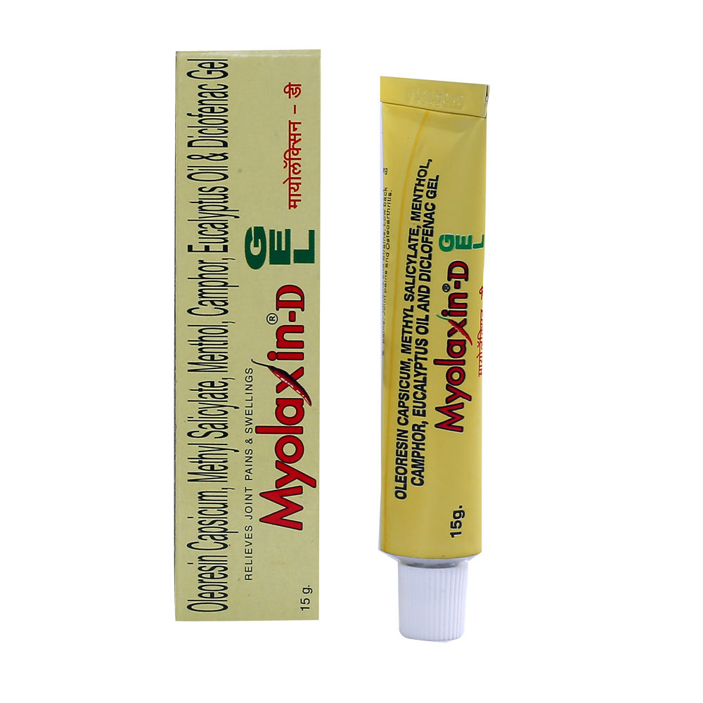 Buy Myolaxin-D Gel 15 g Online at Best Prices | Wellness Forever