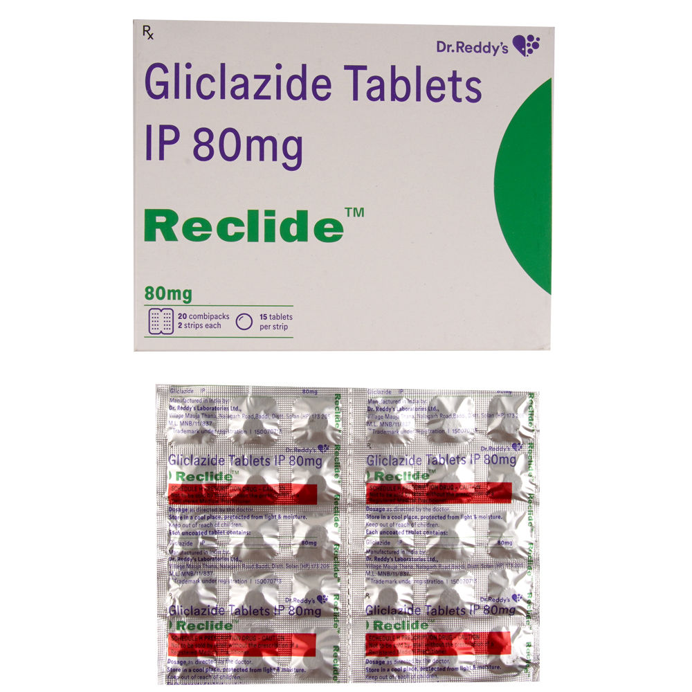 Buy Reclide 80mg 15 Tablets Online at Best Prices | Wellness Forever