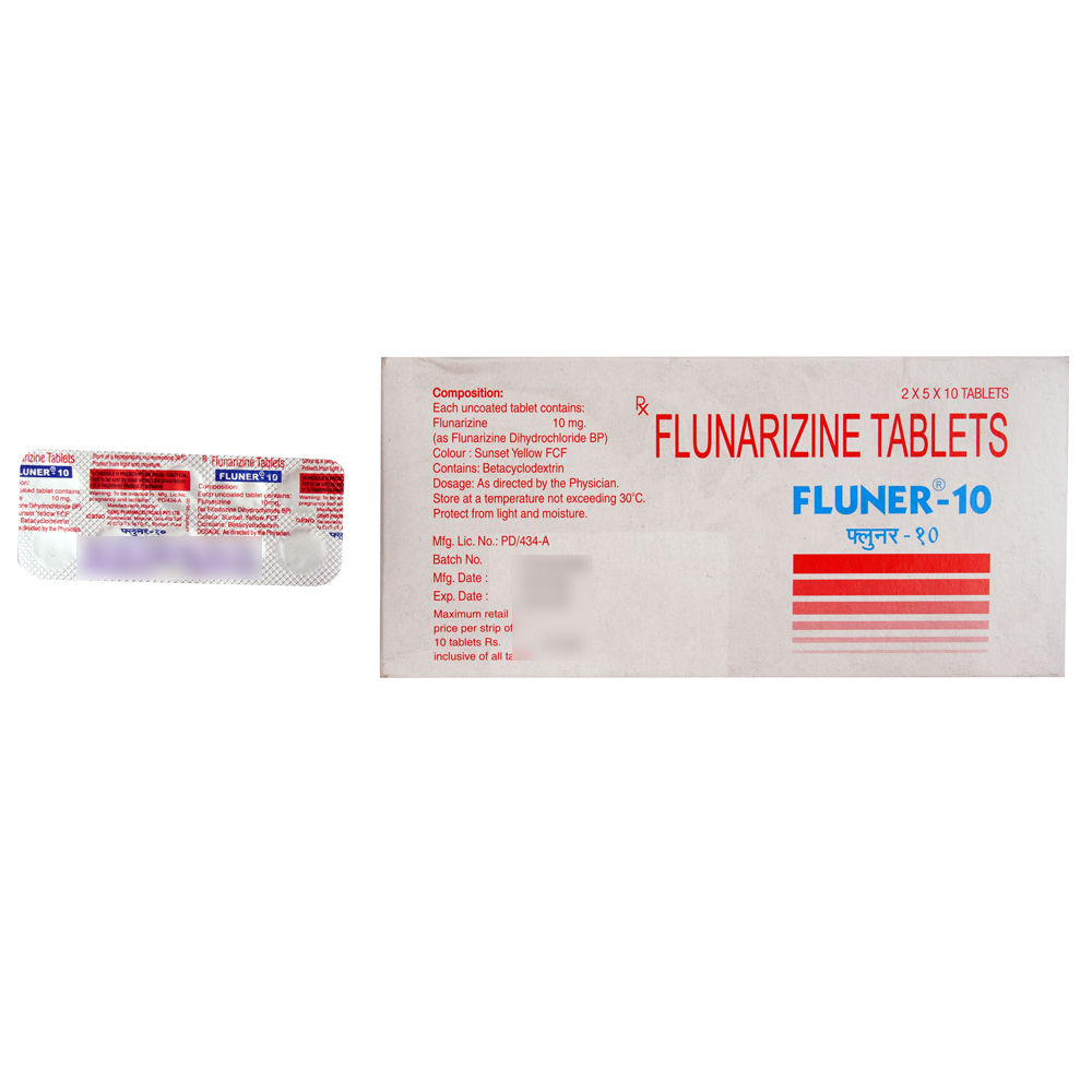 Buy Fluner 10mg 10 Tablets Online at Best Prices | Wellness Forever