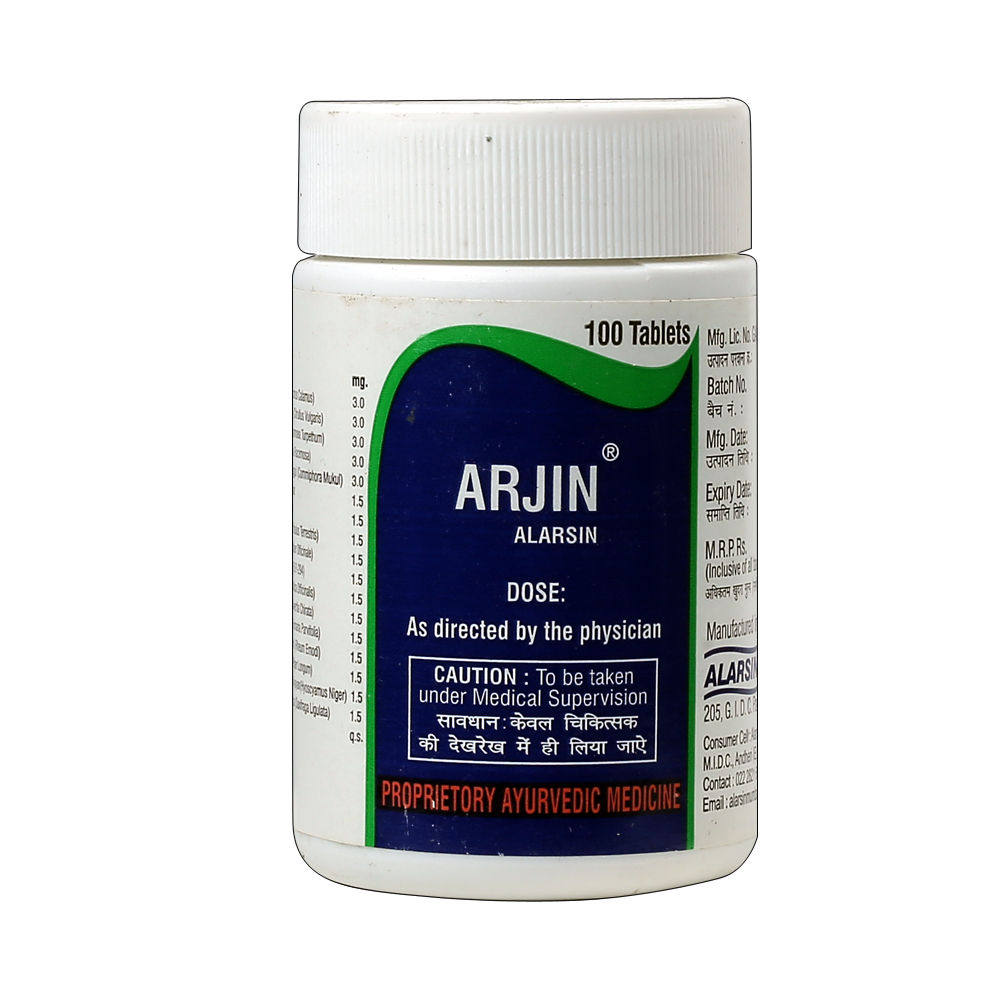 Buy Arjin 100 Tablets Online at Best Prices | Wellness Forever
