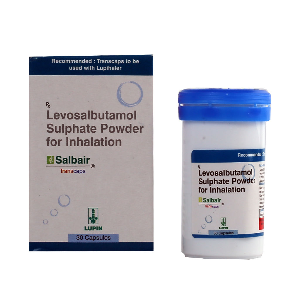 Buy Salbair Transcap 30 Capsules Online at Best Prices | Wellness Forever