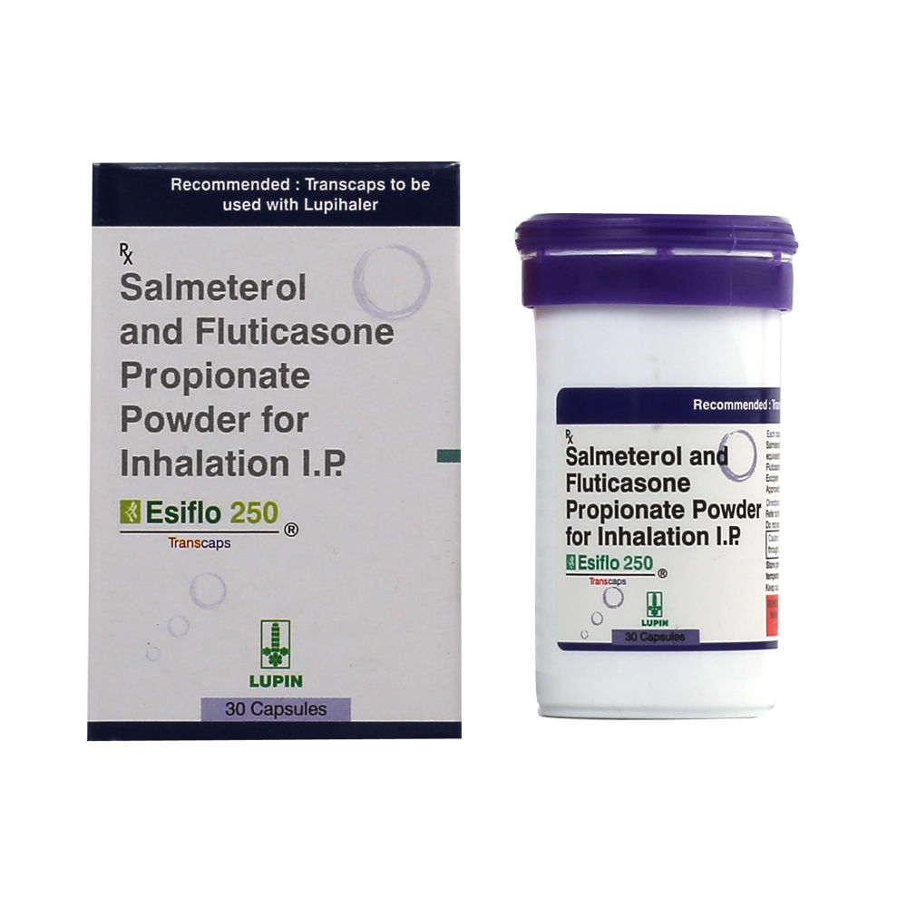 Buy Esiflo 250 Trans Capsules 30 Capsules Online at Best Prices ...