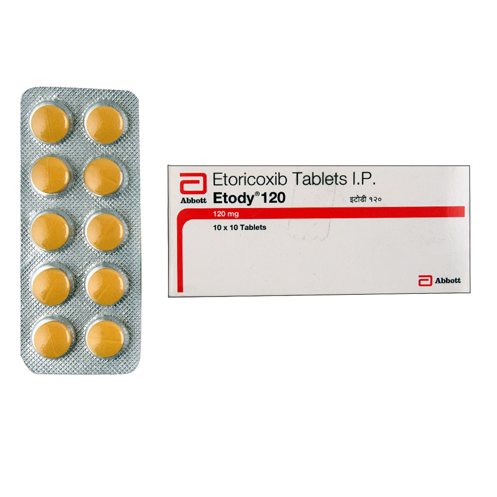 Buy Etody 120mg 10 Tablets Online at Best Prices | Wellness Forever