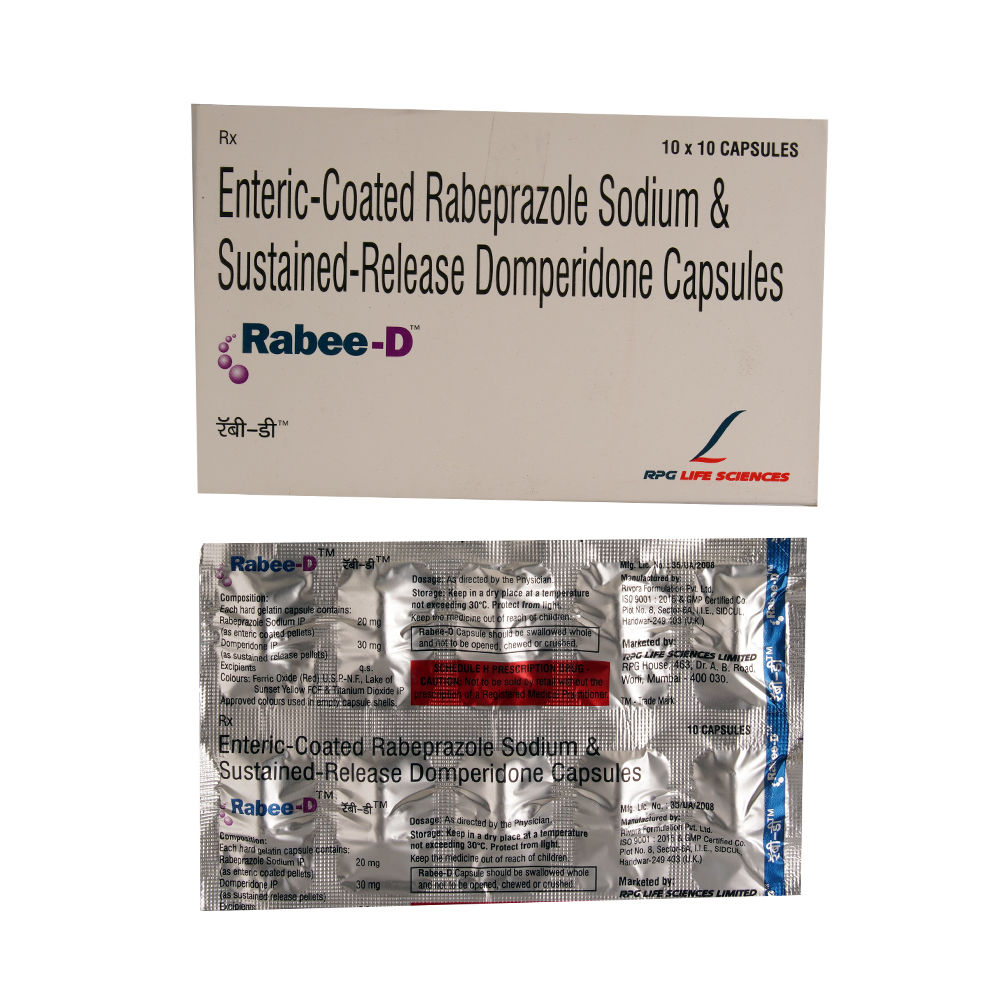 Buy Rabee-D 10 Capsules Online at Best Prices | Wellness Forever