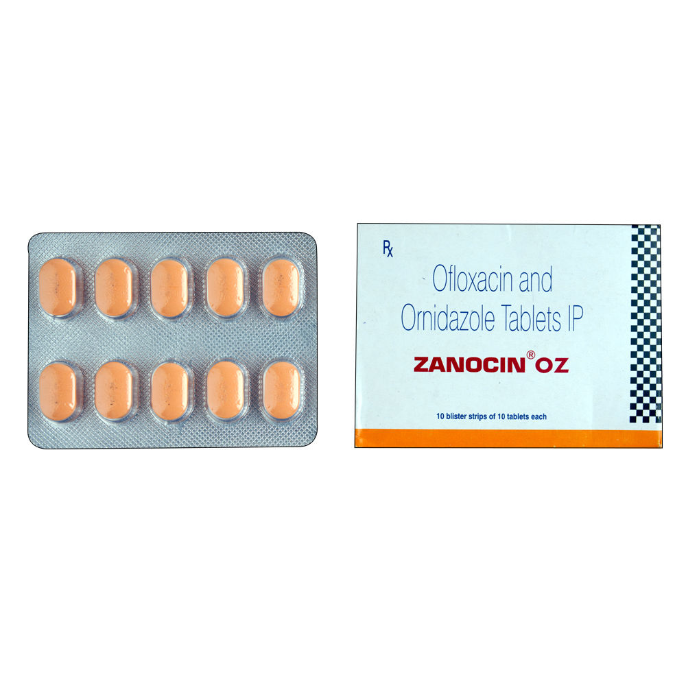 Buy Zanocin-OZ 10 Tablets Online at Best Prices | Wellness Forever