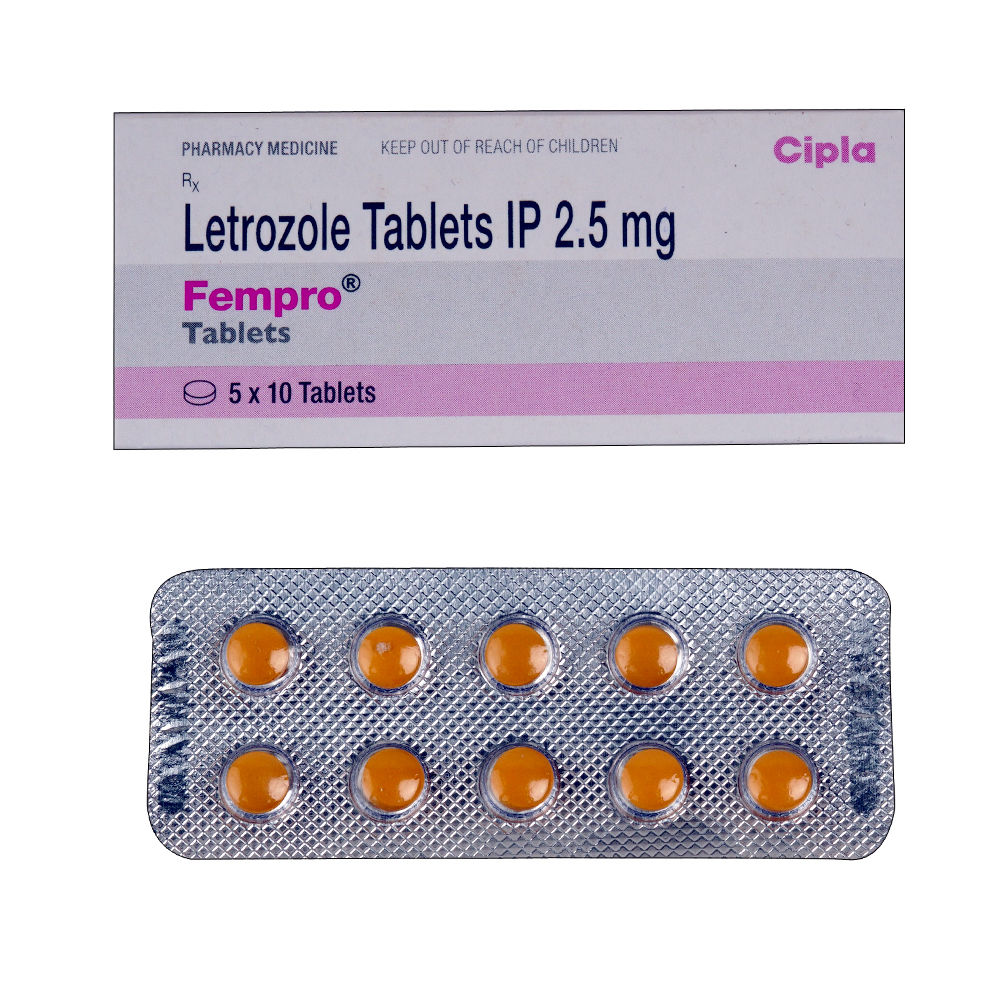 Buy Fempro 2.5mg 10 Tablets Online at Best Prices | Wellness Forever