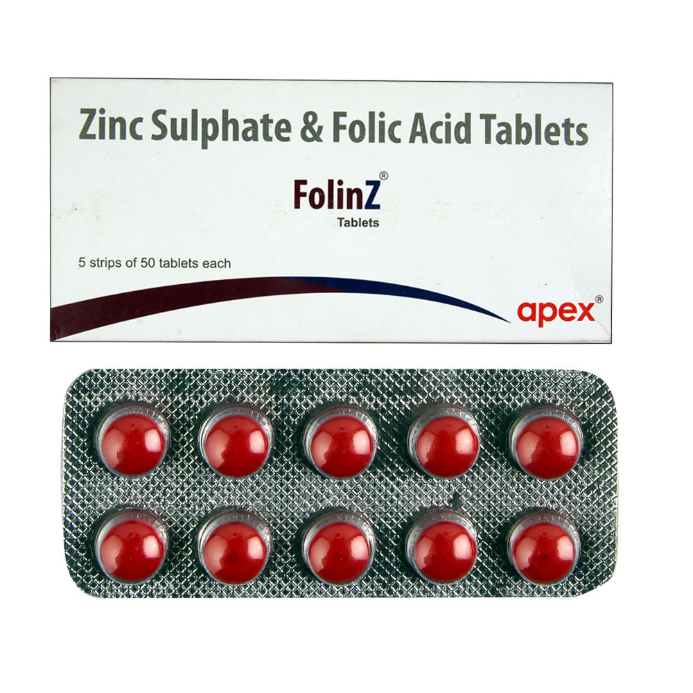 Buy Folinz 10 Tablets Online at Best Prices | Wellness Forever