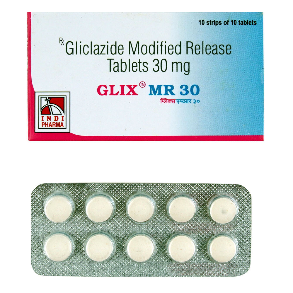 Buy Glix-MR 30mg 10 Tablets Online at Best Prices | Wellness Forever