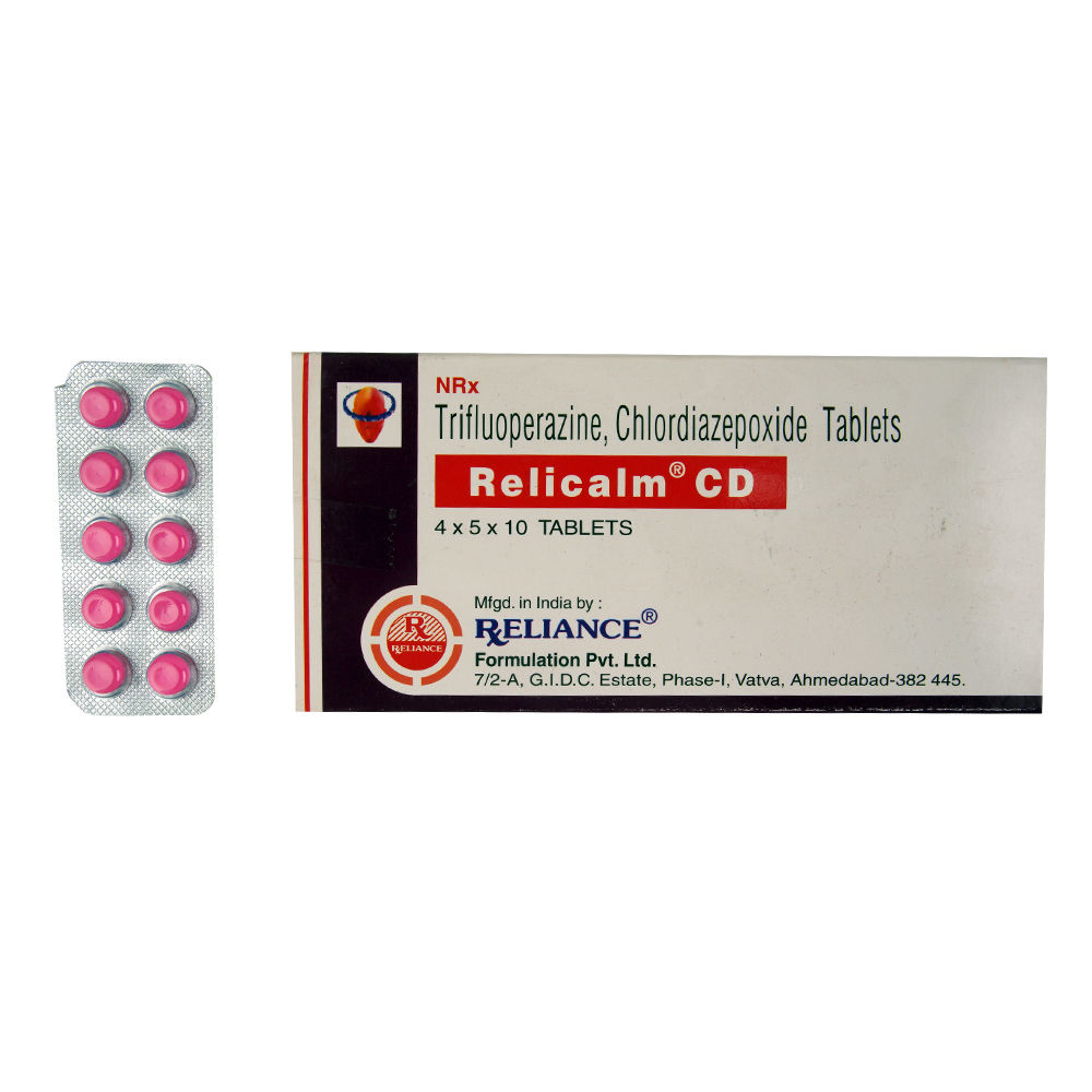Buy Relicalm-CD 10 Tablets Online at Best Prices | Wellness Forever