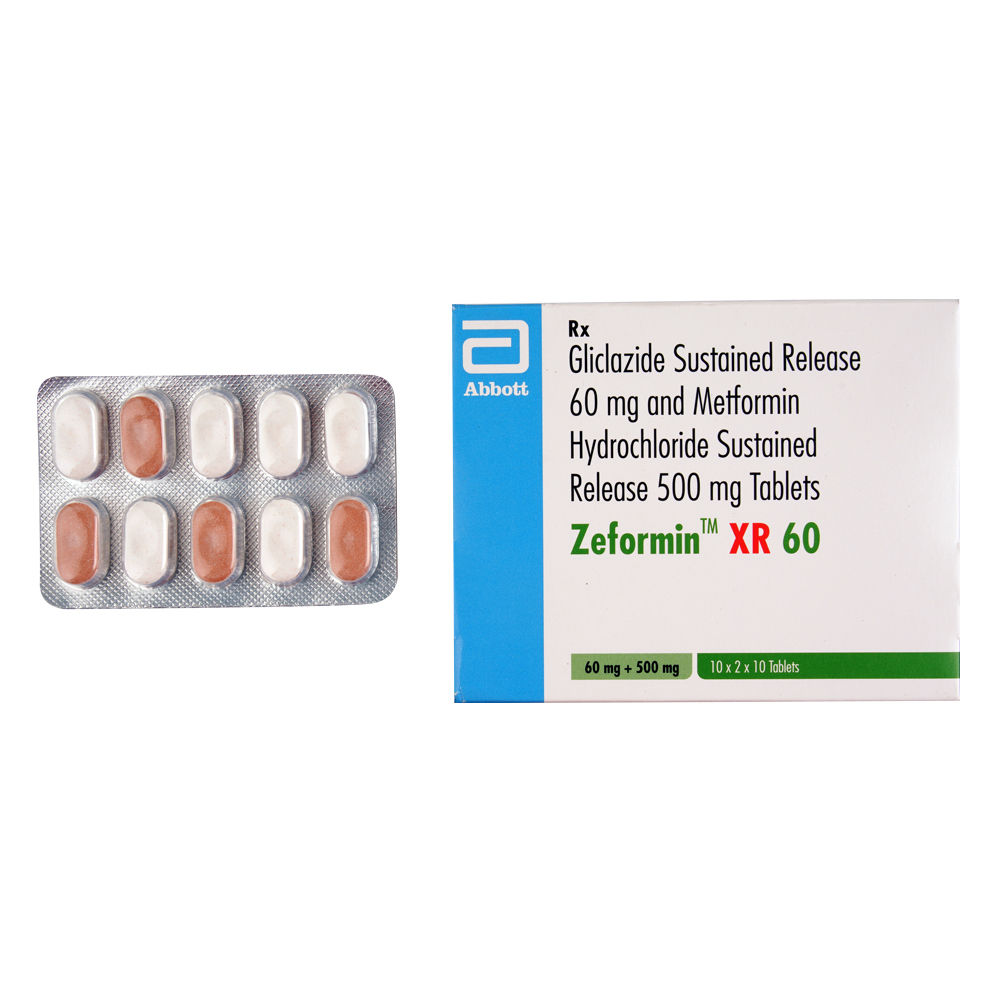 Buy Zeformin-XR 60mg 10 Tablets Online at Best Prices | Wellness Forever
