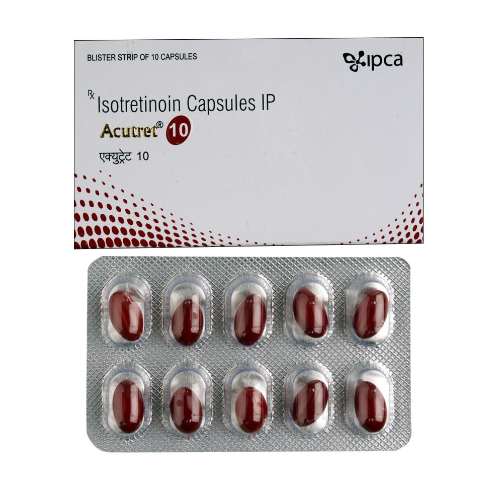 Buy Acutret 10mg 10 Capsules Online at Best Prices | Wellness Forever