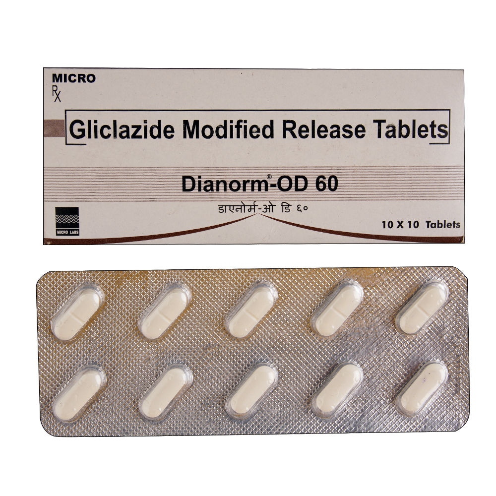 Buy Dianorm-OD 60mg 10 Tablets Online at Best Prices | Wellness Forever