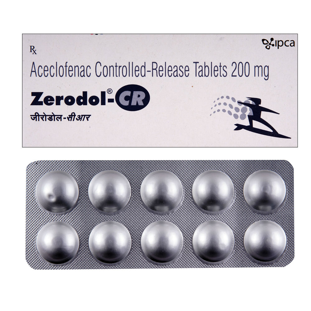 Buy Zerodol-CR 10 Tablets Online at Best Prices | Wellness Forever