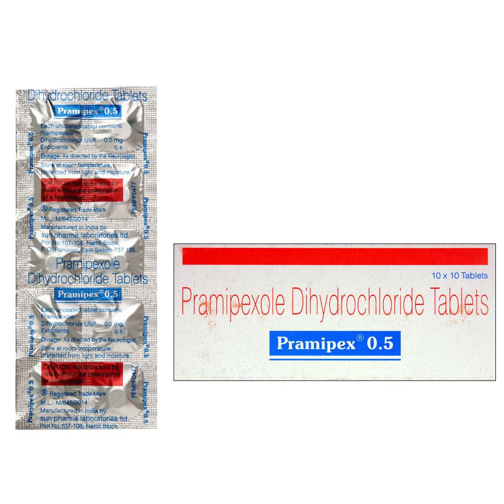 Buy Pramipex 0.5mg 10 Tablets Online at Best Prices | Wellness Forever