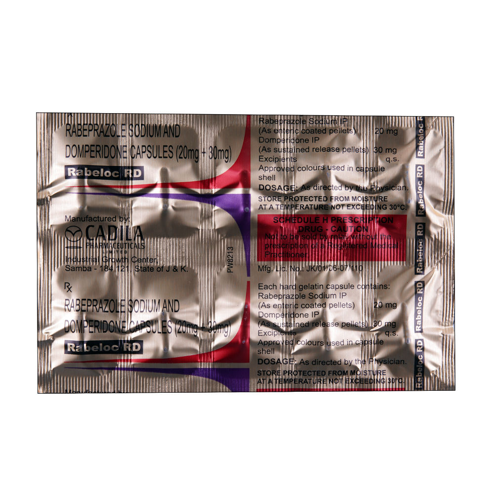 Buy Rabeloc-RD 10 Capsules Online at Best Prices | Wellness Forever