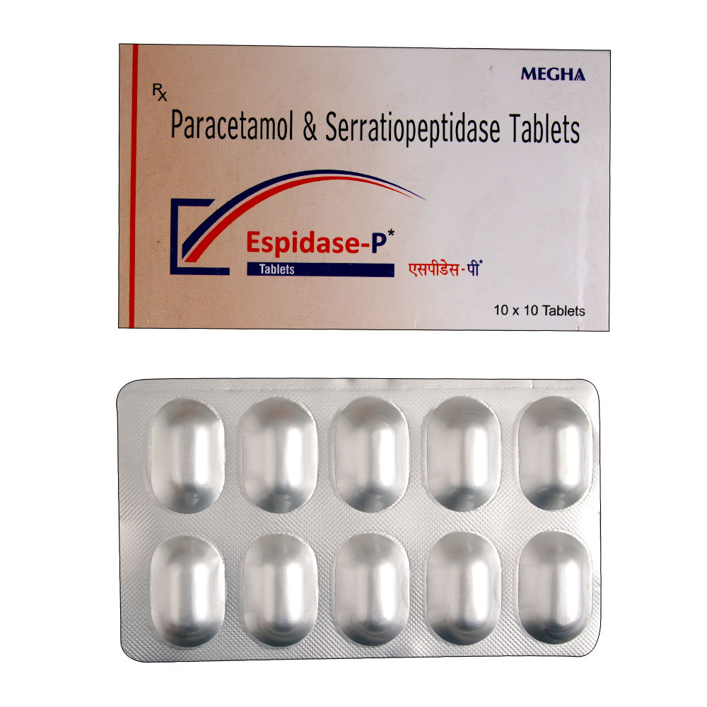 Buy Espidase-P 10 Tablets Online at Best Prices | Wellness Forever