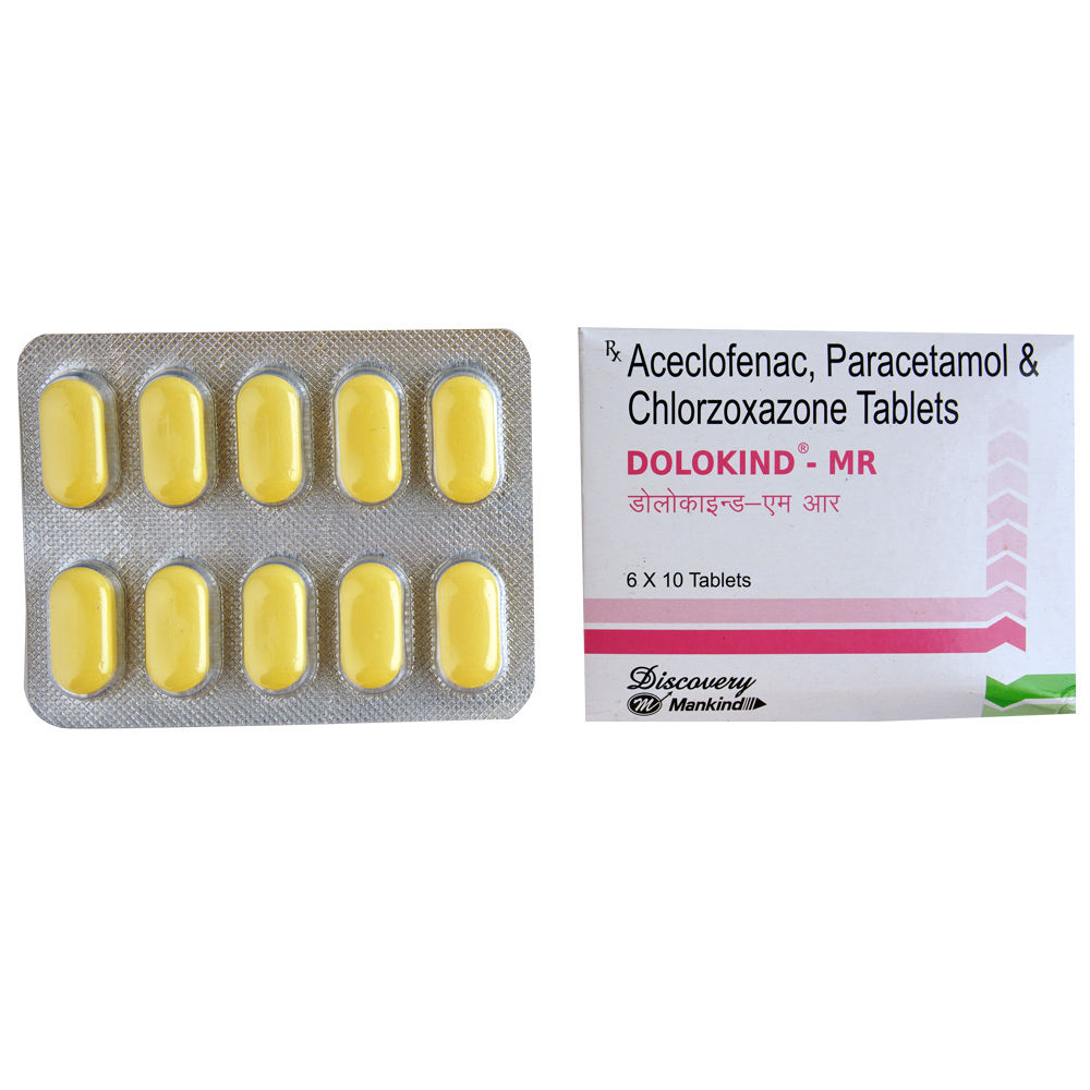 Buy Dolokind-MR 10 Tablets Online at Best Prices | Wellness Forever