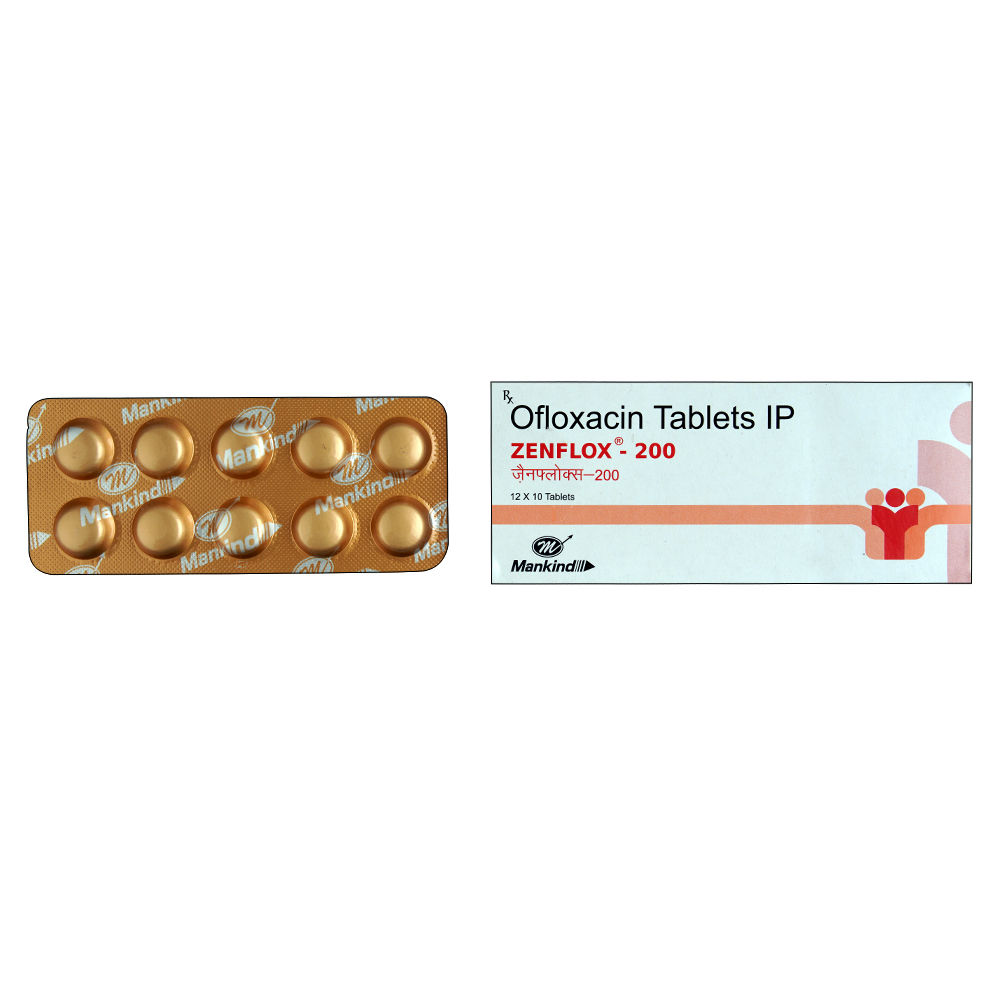 Buy Zenflox 200mg 10 Tablets Online at Best Prices | Wellness Forever