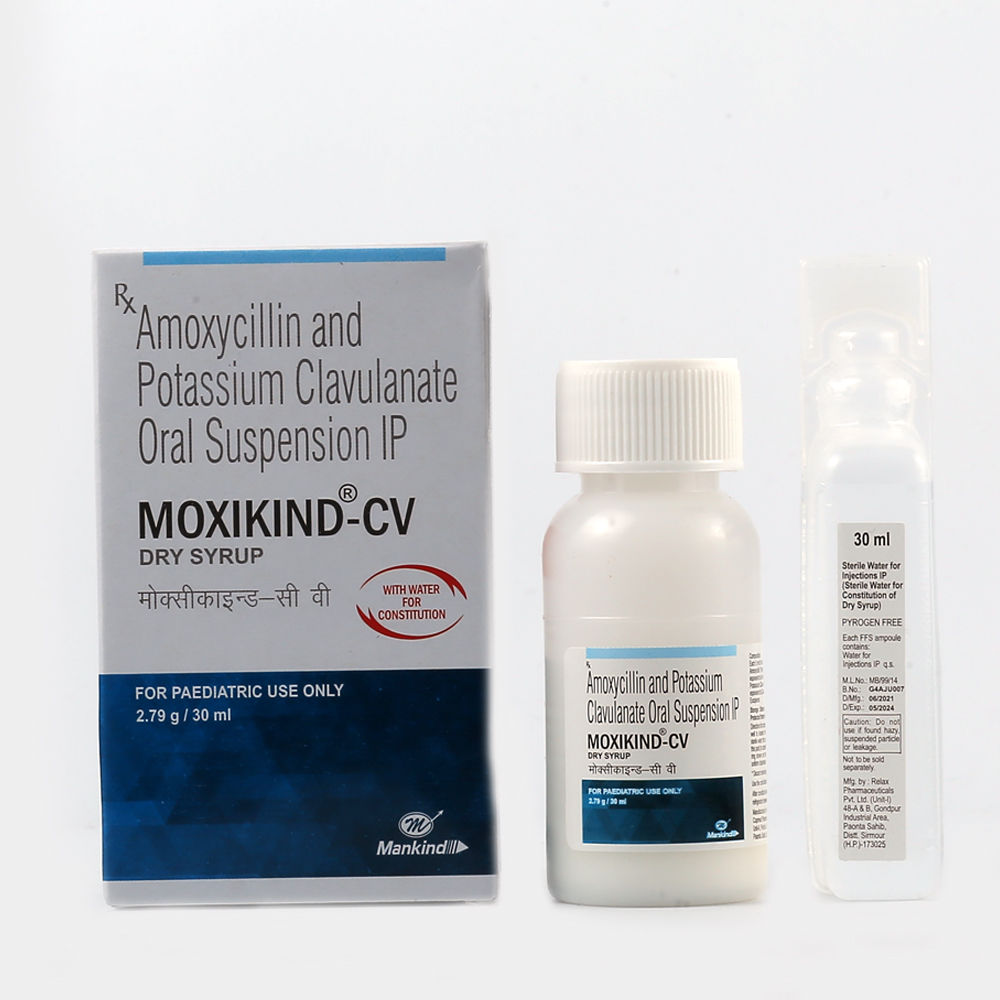 Buy Moxikind-CV Dry Syrup 30 ml Online at Best Prices | Wellness Forever