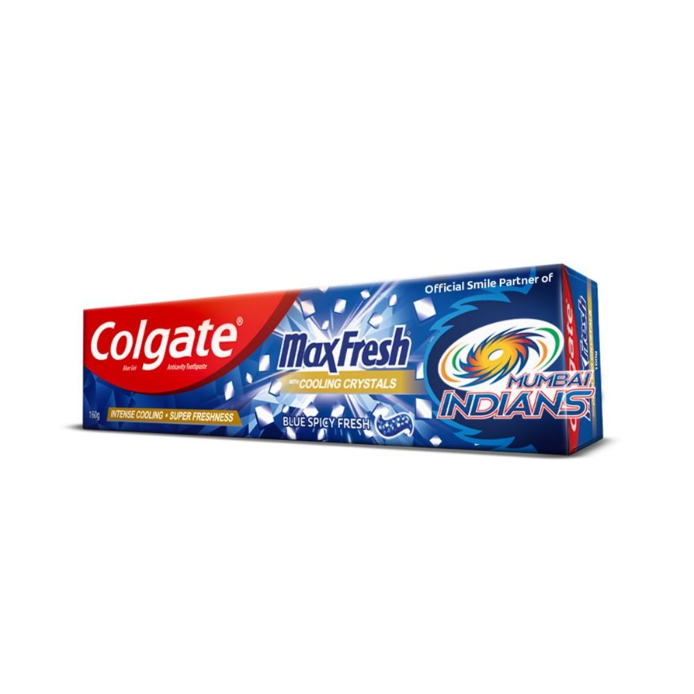Buy Colgate MaxFresh Toothpaste Peppermint Ice Blue 150g Online at Best ...