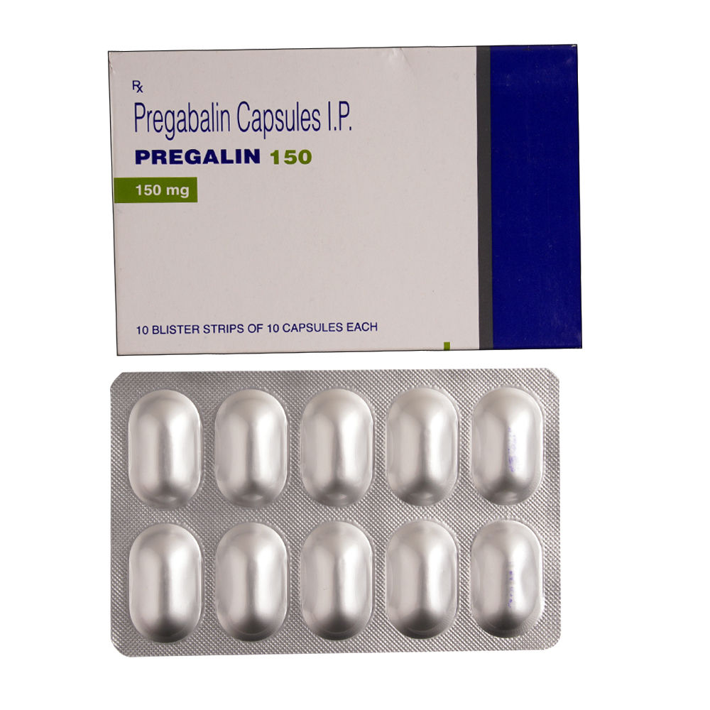 Buy Pregalin 150mg 10 Capsules Online at Best Prices | Wellness Forever