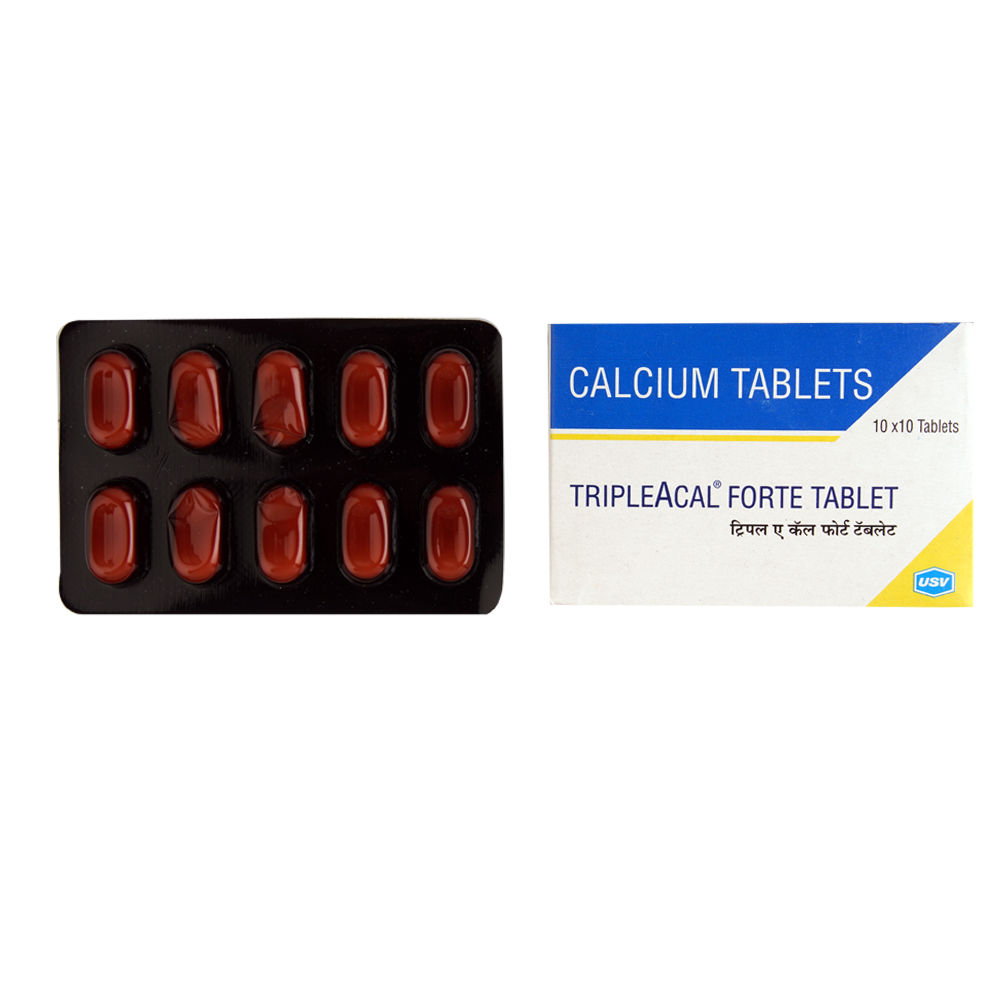 Buy Triple-A-Cal-Forte 10 Capsules Online at Best Prices | Wellness Forever