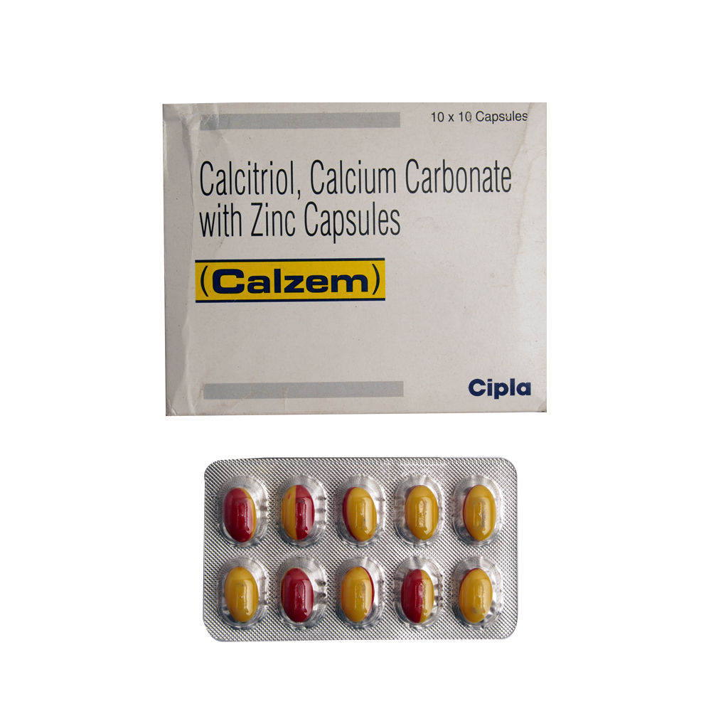 Buy Calzem 10 Capsules Online at Best Prices | Wellness Forever