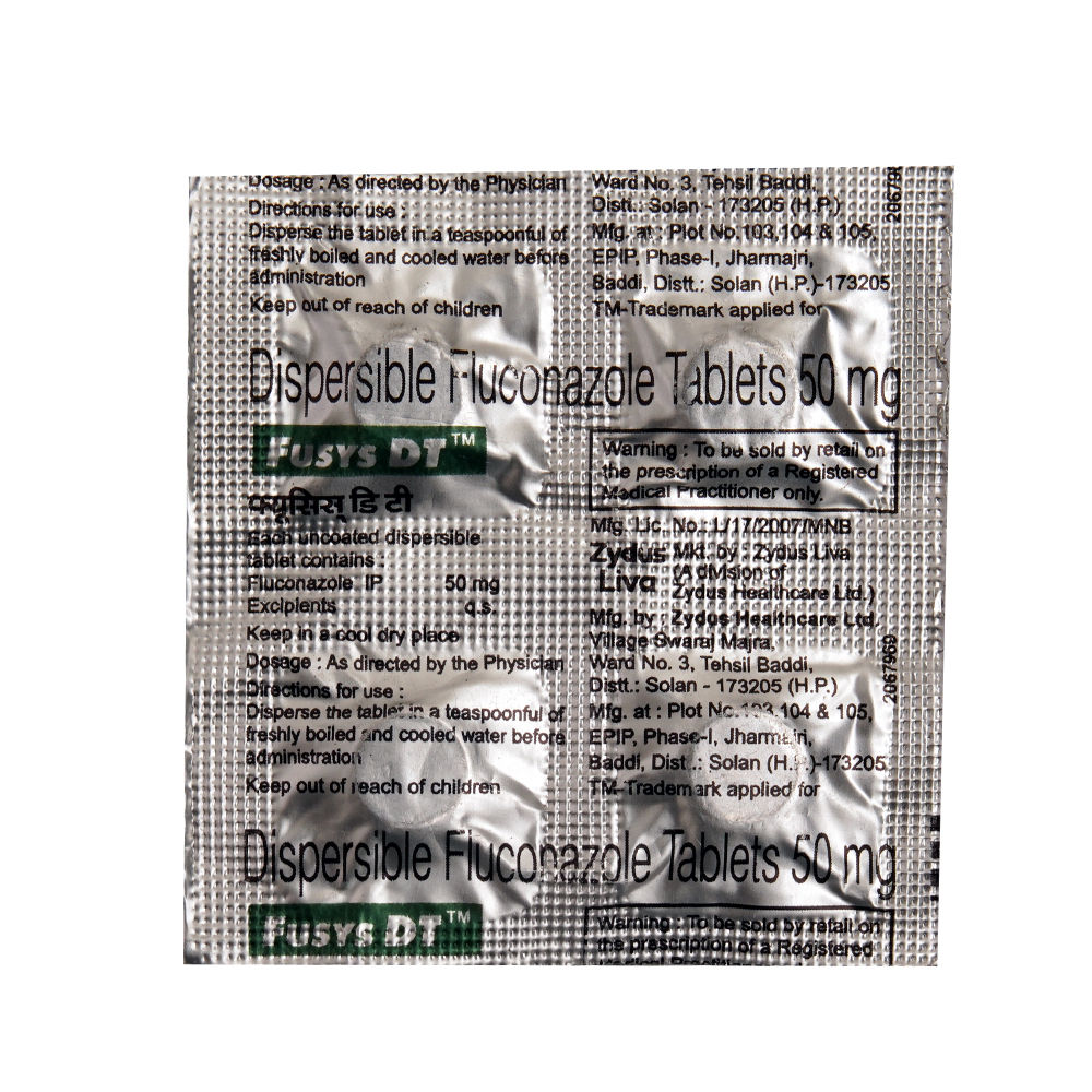 Buy Fusys-DT 4 Tablets Online at Best Prices | Wellness Forever