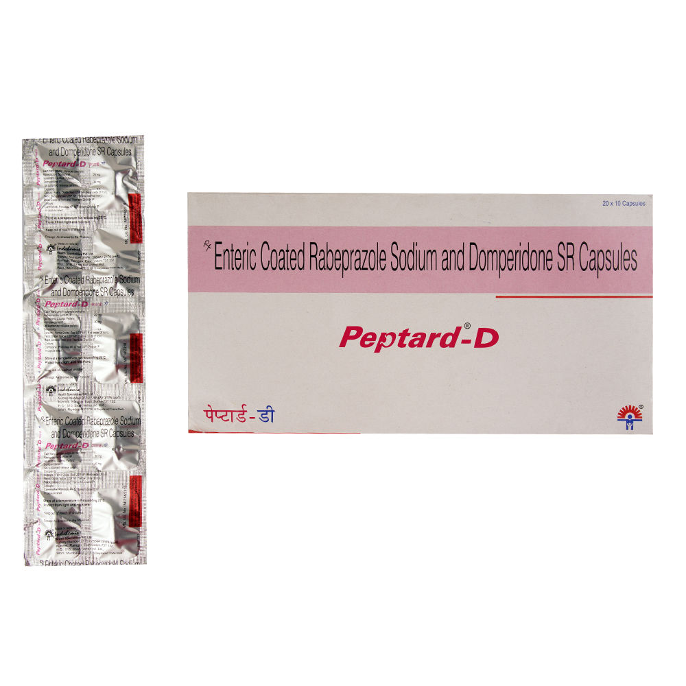 Buy Peptard-D 10 Capsules Online at Best Prices | Wellness Forever
