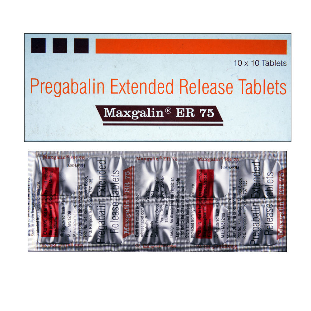 Buy Maxgalin 50mg 10 Capsules Online at Best Prices | Wellness Forever
