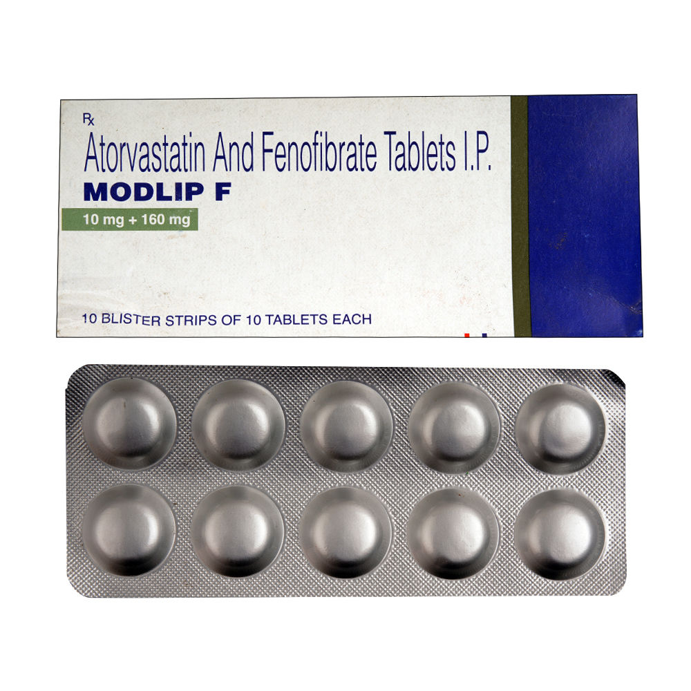 Buy Modlip-F 10 Tablets Online at Best Prices | Wellness Forever