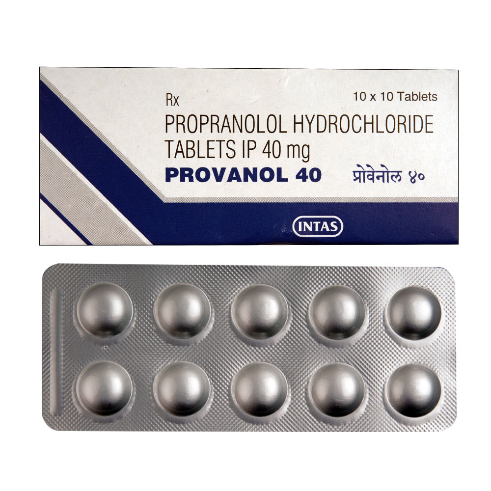 Buy Provanol 40mg 10 Tablets Online at Best Prices | Wellness Forever