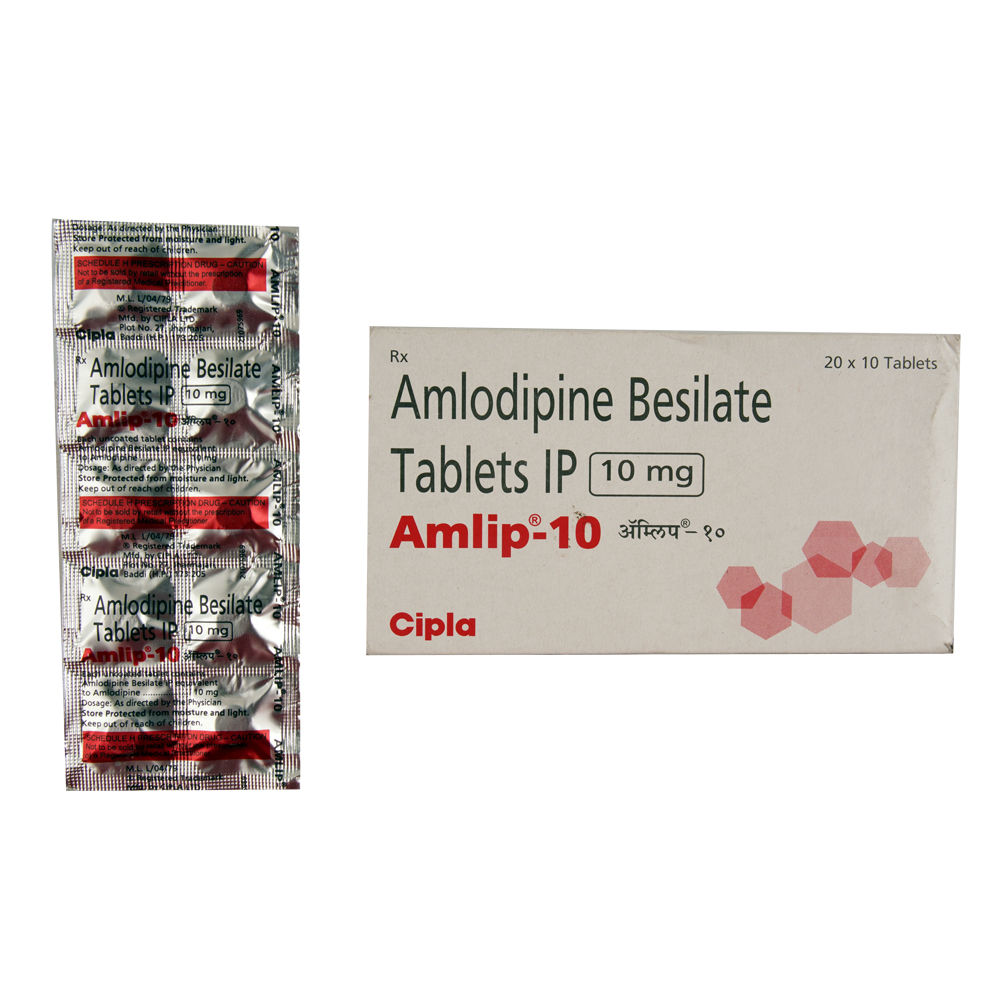 Buy Amlip 10mg 10 Tablets Online at Best Prices | Wellness Forever