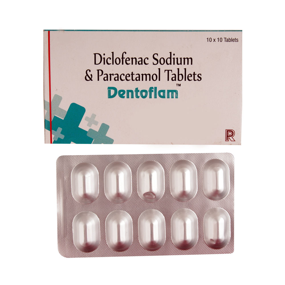 Buy Dentoflam 10 Tablets Online at Best Prices | Wellness Forever